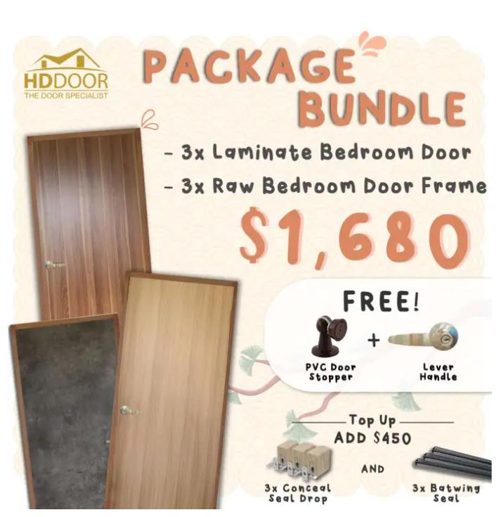 Laminate Bedroom Bundle Package For All your HDB / BTO / CONDO Flats ...